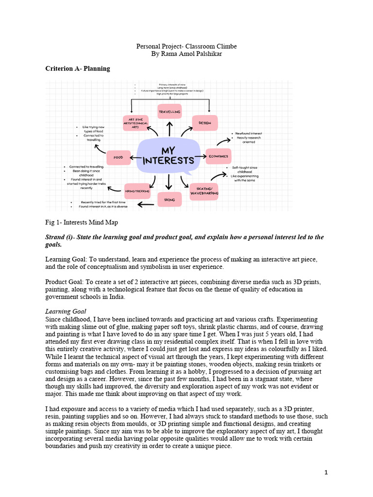 Rama - PP Report Final | PDF | Creativity | Thought