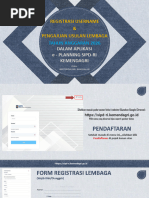 Panduan Penggunaan JOSS Jatim | PDF