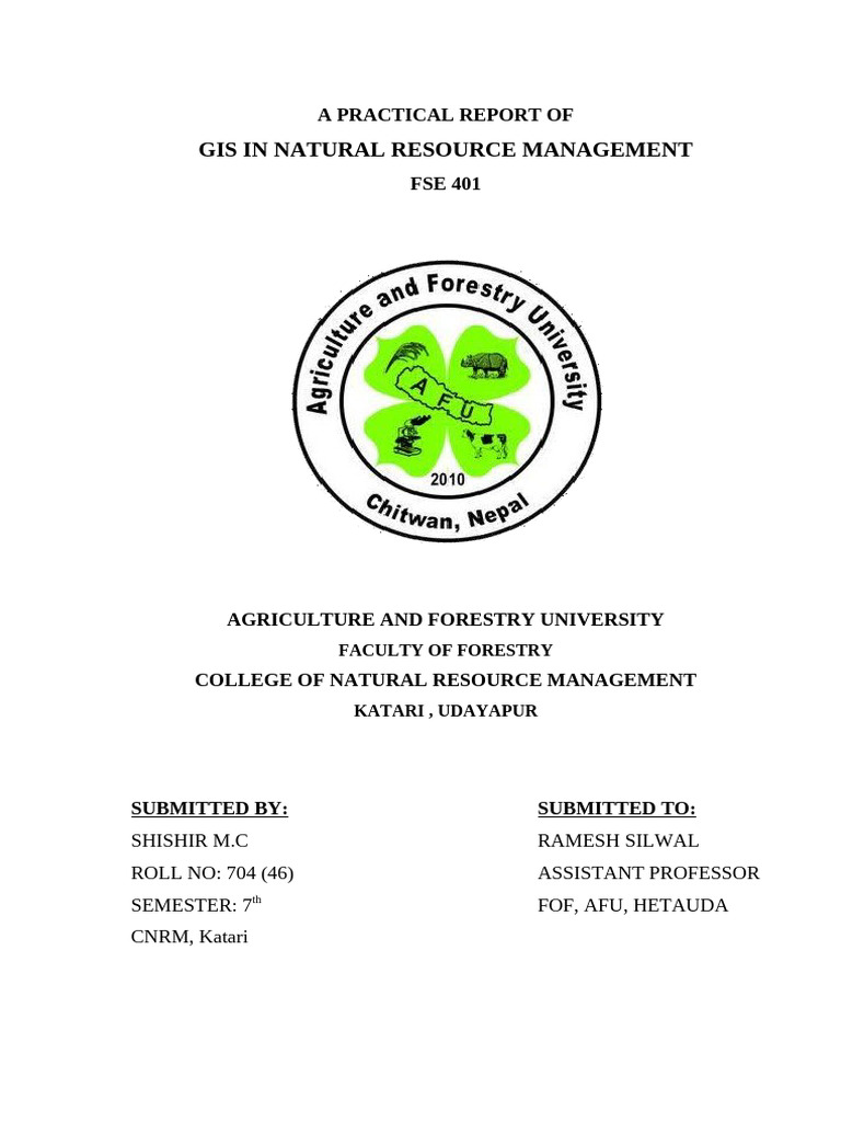 GIS Applications in Resource Management | PDF | Geographic Information ...
