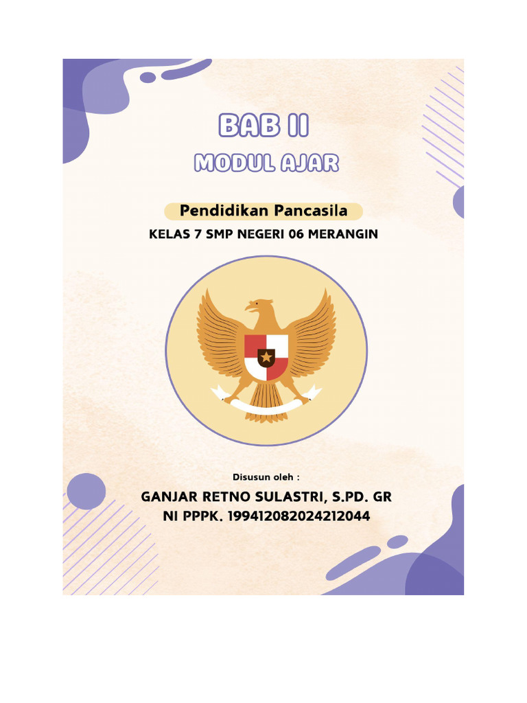 Modul Ajar Bab II Kelas 7 Gr | PDF