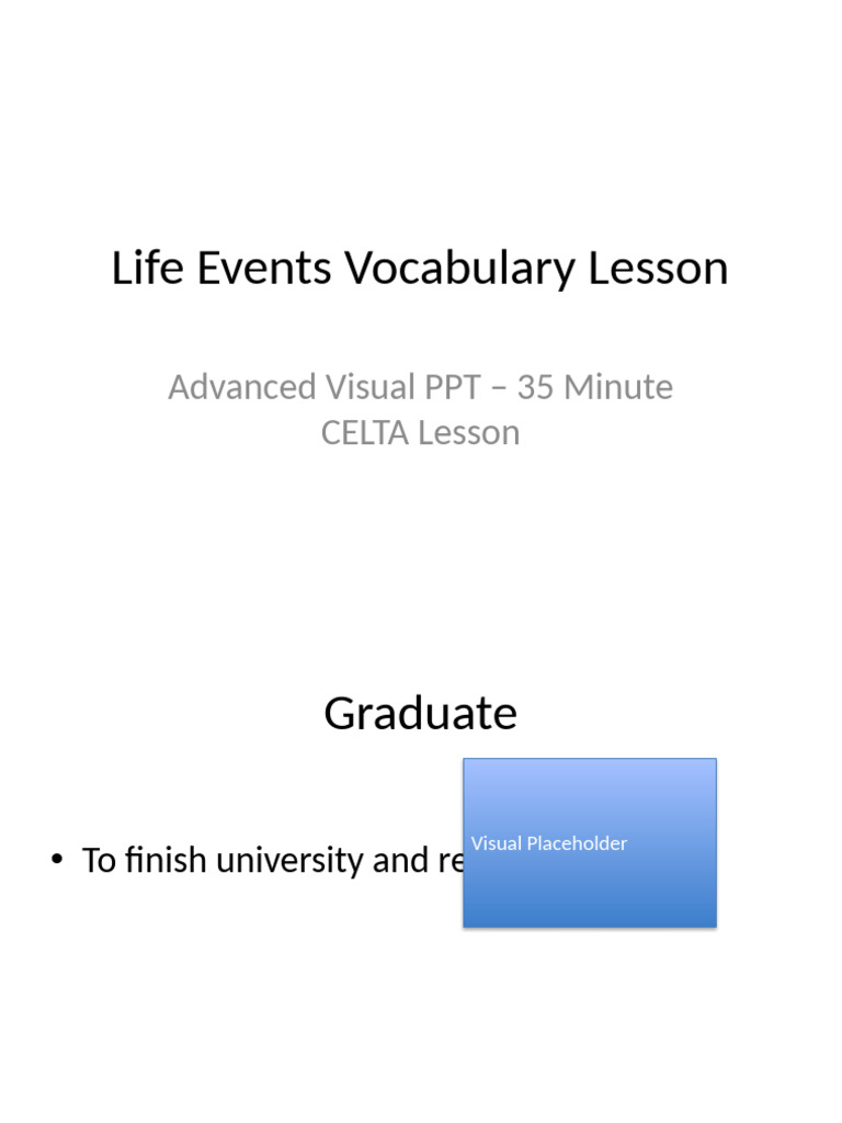 Advanced LifeEvents | PDF