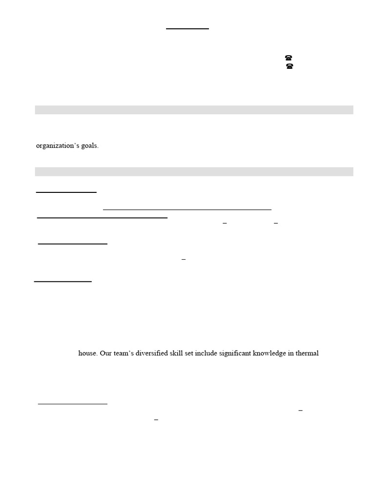 Gowtham Resume Latest 1 1 | PDF | Engineering
