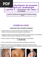 Localisation du choc de pointe cardiaque | PDF | Tension artérielle ...