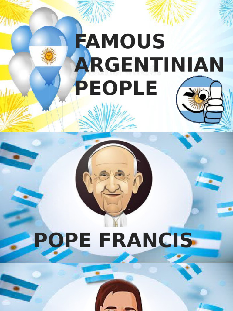Famous Argentinian People | PDF