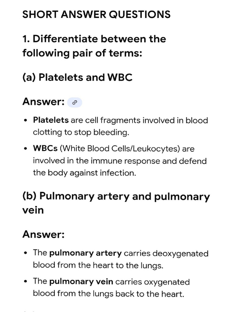 Class 6 Circulatory System Pdf