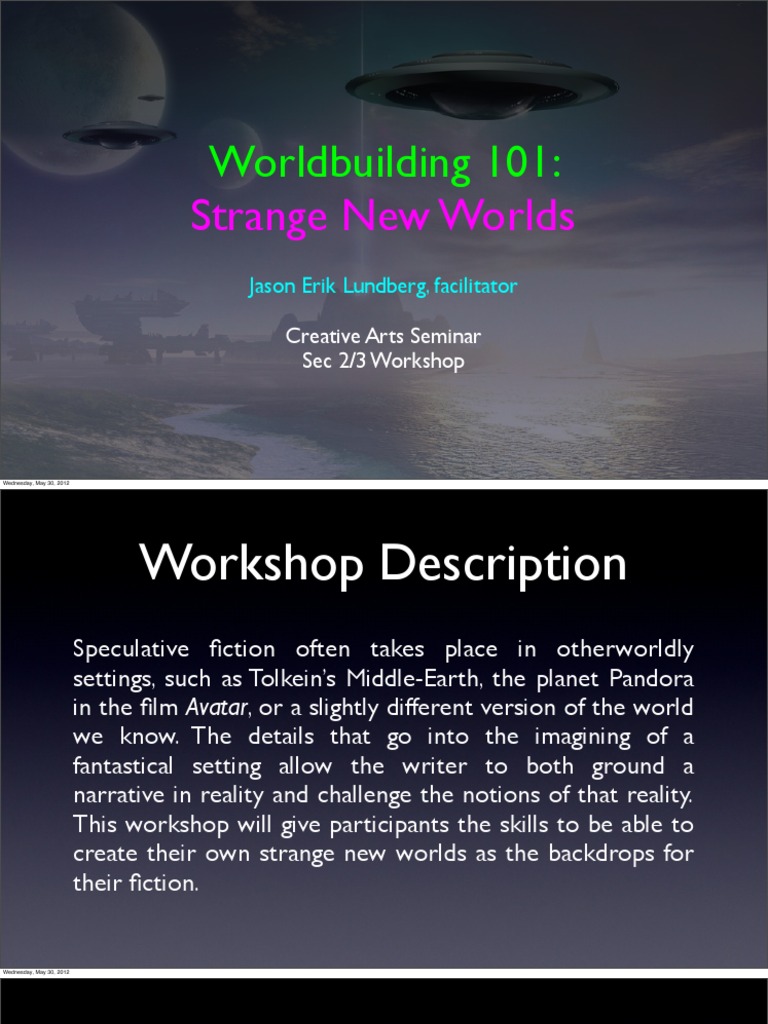 Worldbuilding 101: Strange New Worlds | PDF | Worldbuilding | Religion And Belief