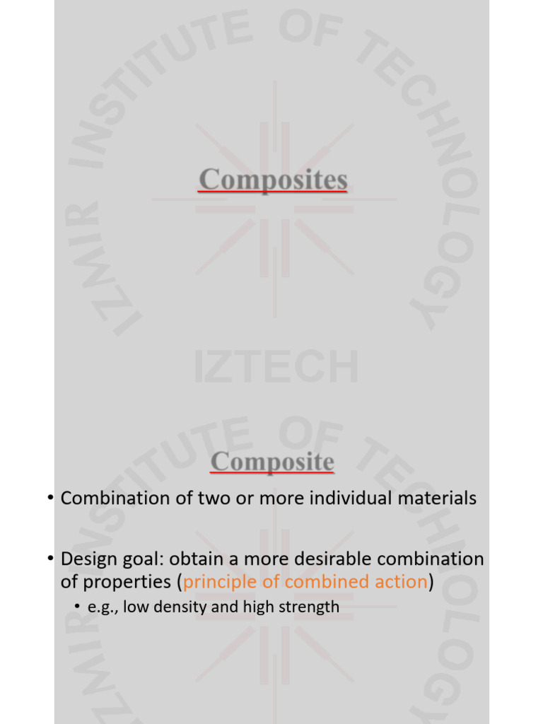 Lecture 6 - Composites - Corrosion | PDF | Composite Material | Concrete