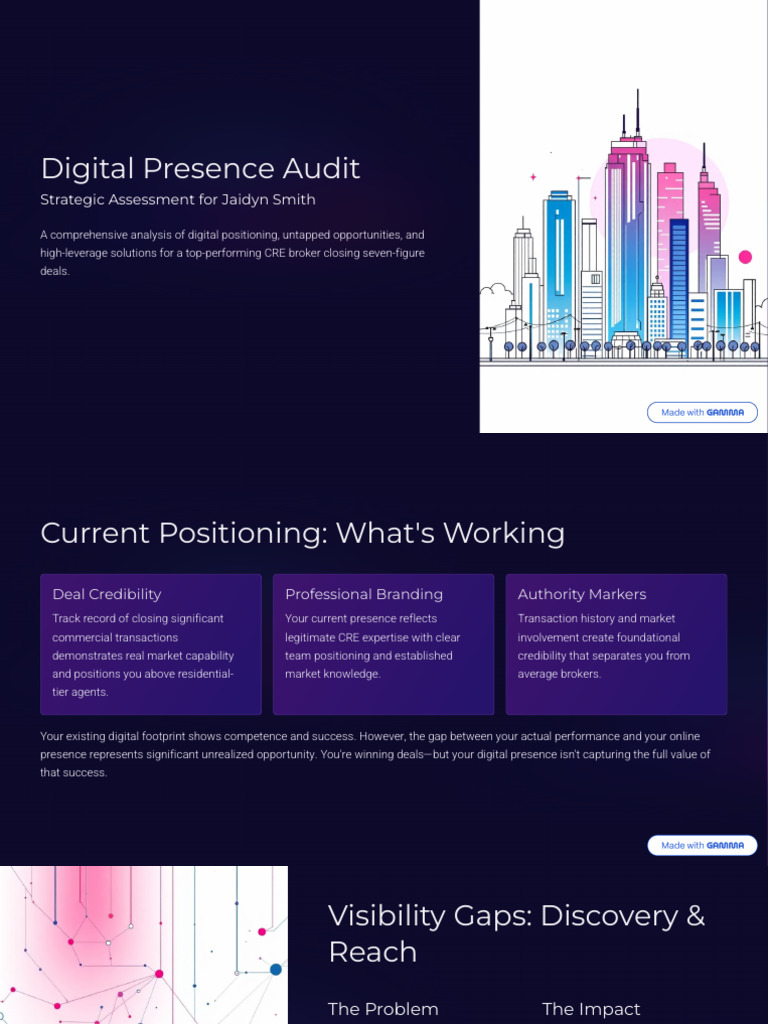 Digital Presence Audit | PDF | Brand | Business