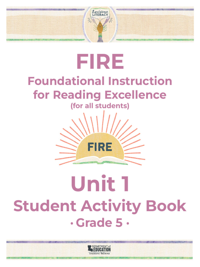 Grade 5 Reading Excellence Activities | PDF | Proverb | Comma