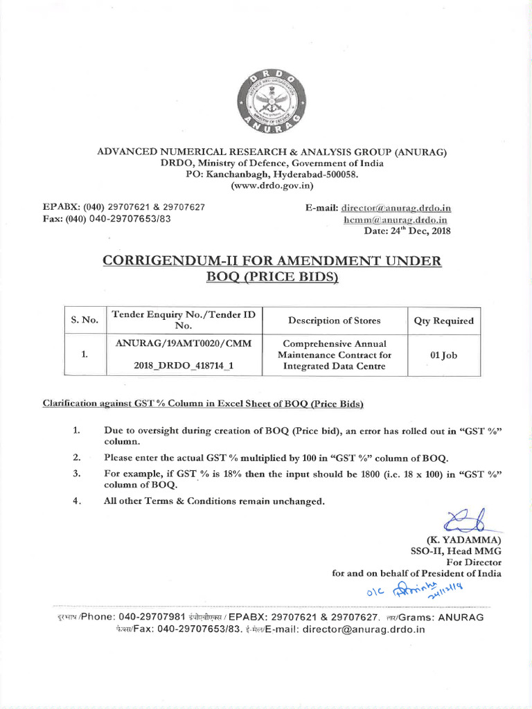 Price Bid | PDF