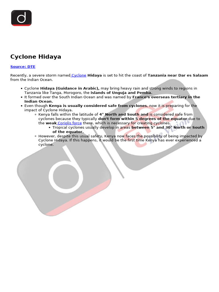 Cyclone | PDF