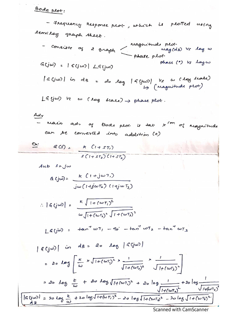 Bode Plot | PDF