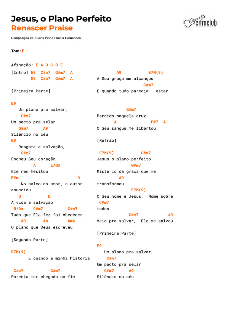 Jesus, o Plano Perfeito | PDF