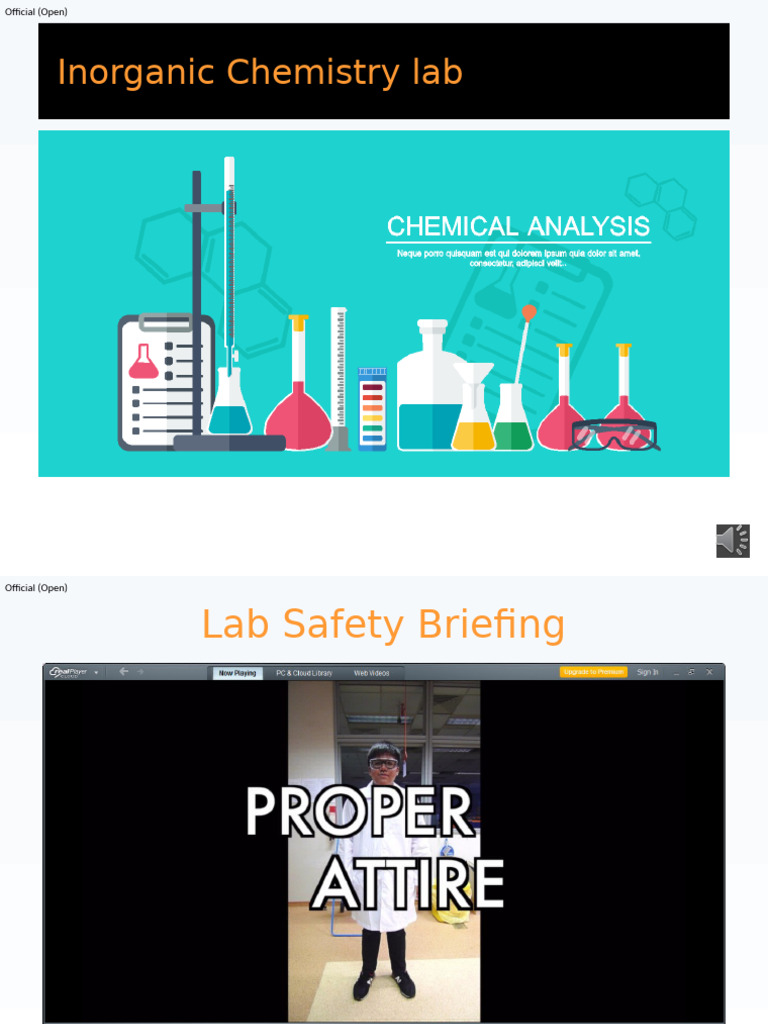 Week 1 - Lab Safety Briefing2 | PDF | Hazards