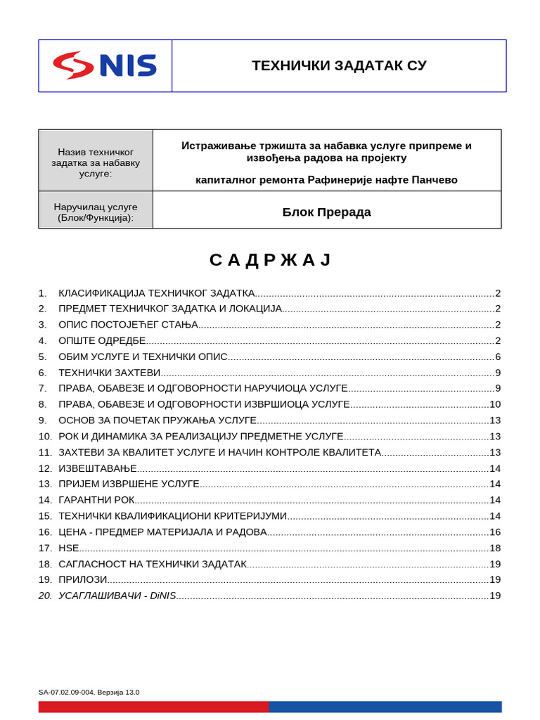 Tehnički Zadatak KR 2028 - Istrazivanje Tržišta Bez Obima TI I Skele v2 ...