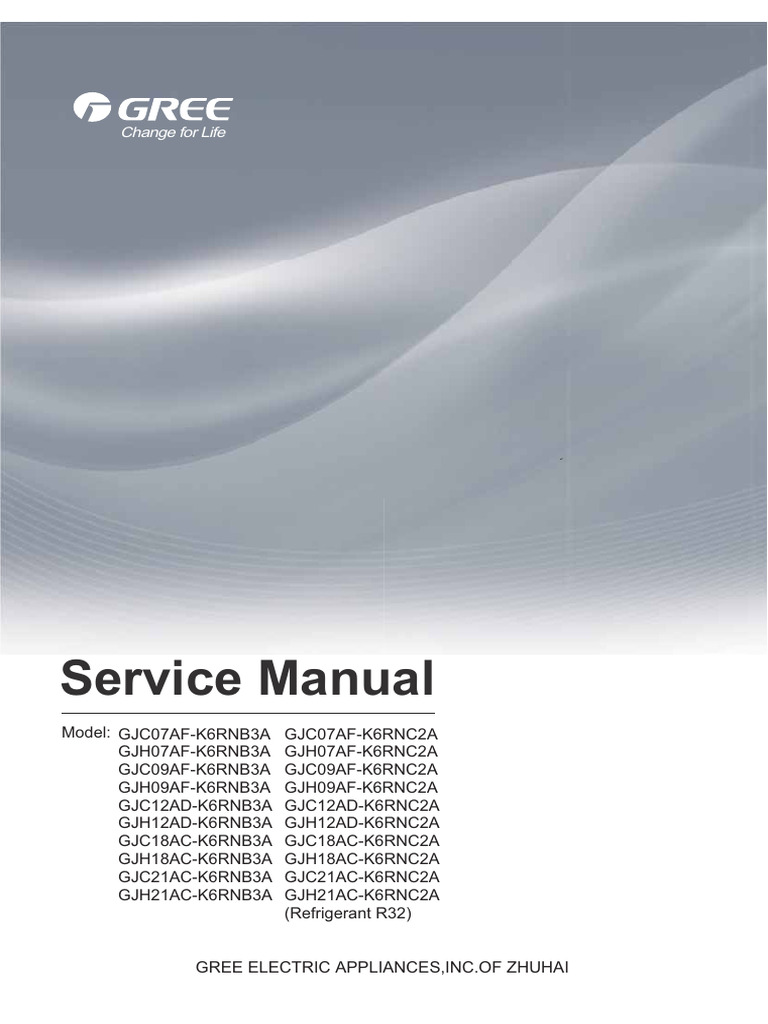 RAC R32 Coolani Service Manual | PDF