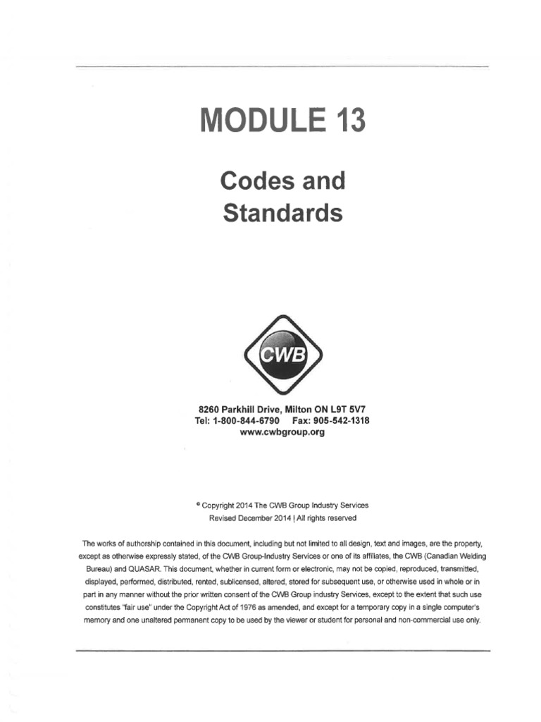 13 - Codes and Standards | PDF