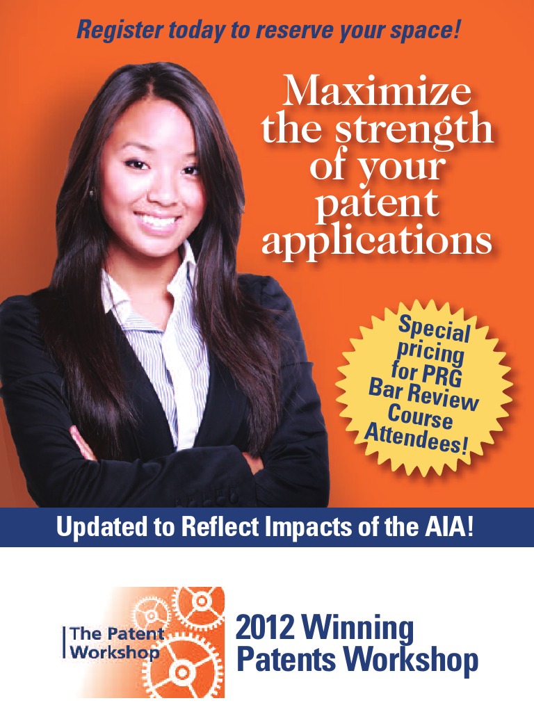 2012 Winning Patents Workshop | PDF | Patent | Prior Art
