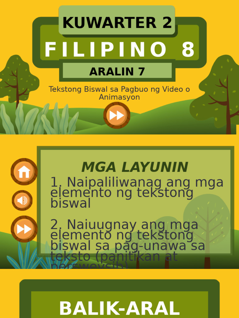 Fil8 Q2 Aralin 7 | PDF