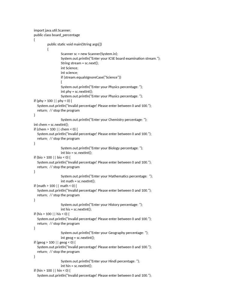 Board_Percentage | PDF | Computer Programming | Software Engineering