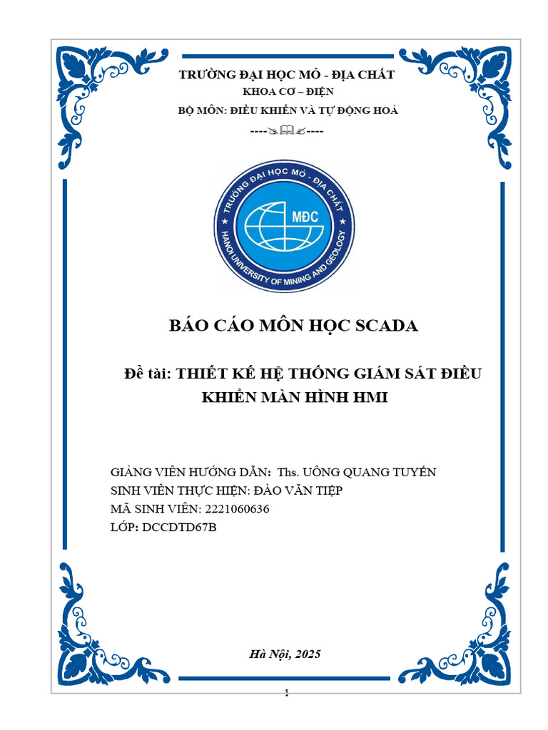 Báo Cáo Scada | PDF