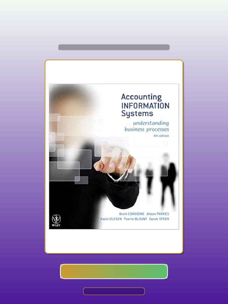 Answers for Accounting Information Systems Understanding Business ...