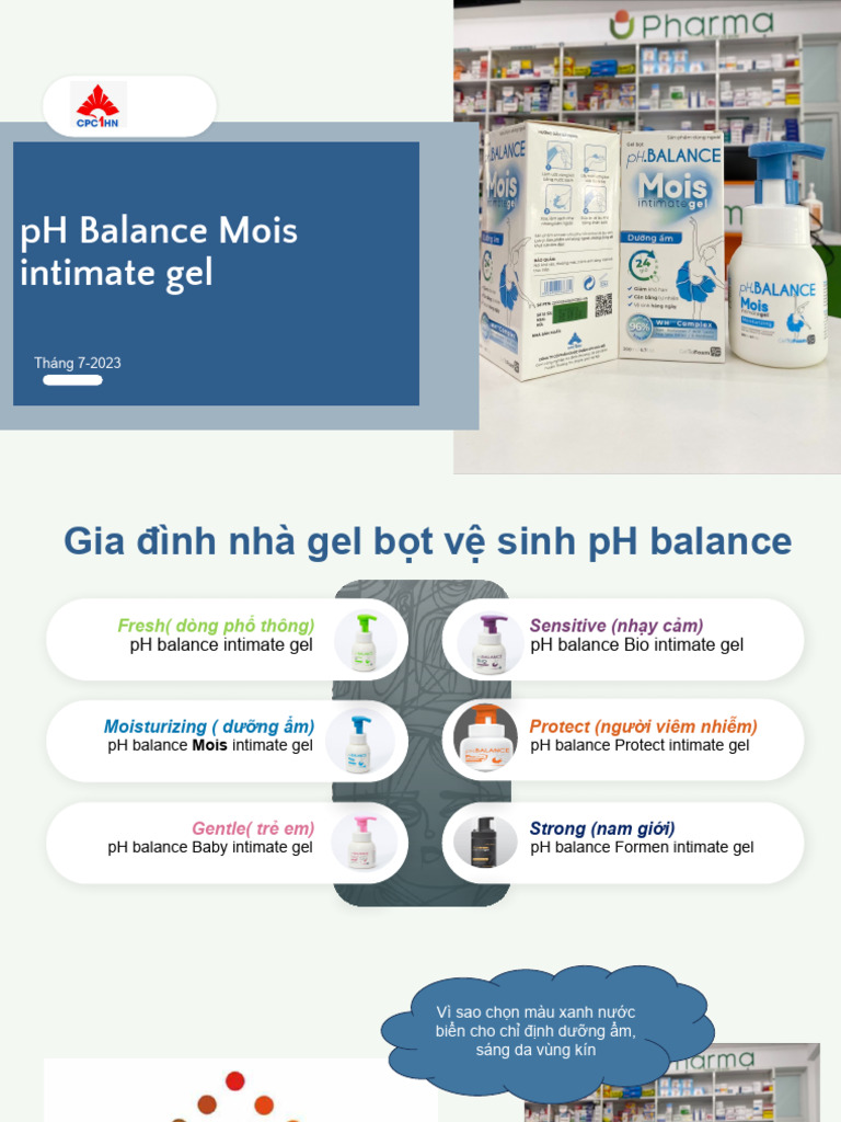 PH Balance Mois Intimate Gel: Tháng 7-2023 | PDF