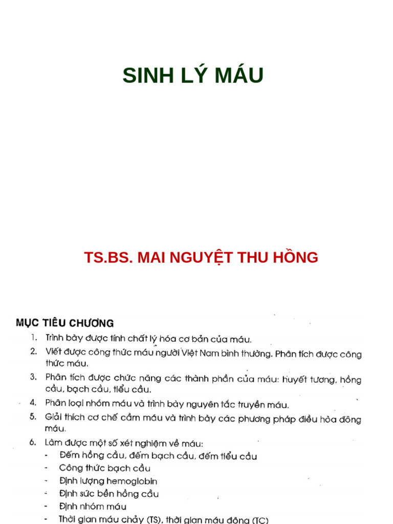 2.huyet Hoc | PDF