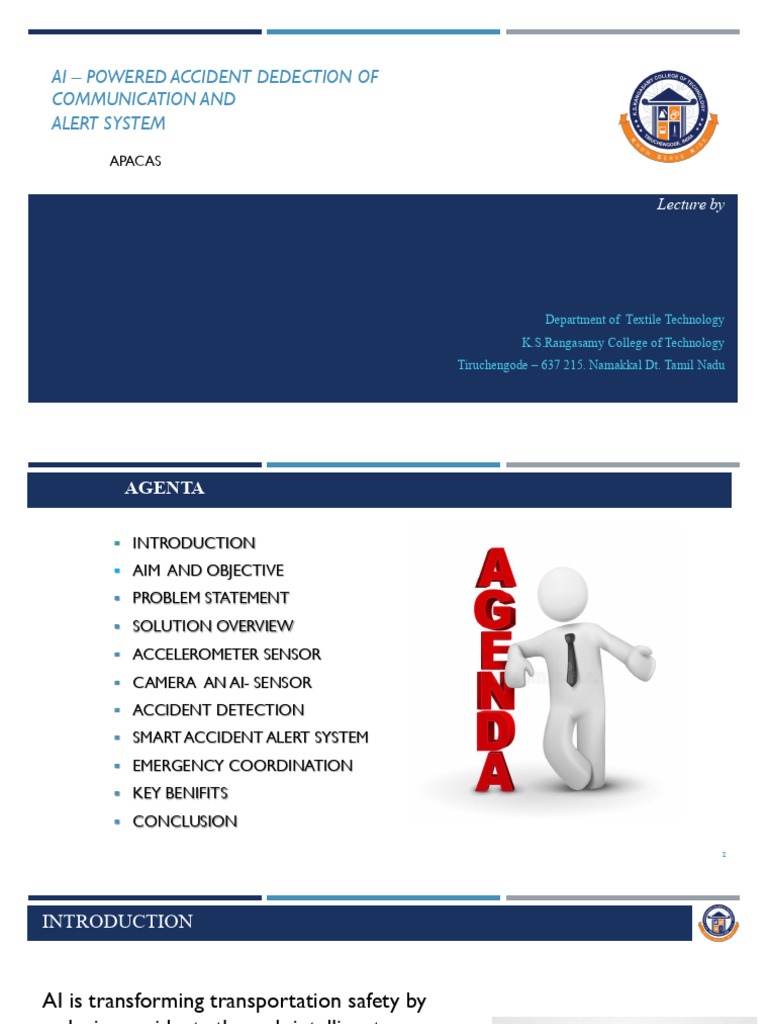AI Accident Detection and Alert System | PDF | Traffic Collision | Road ...