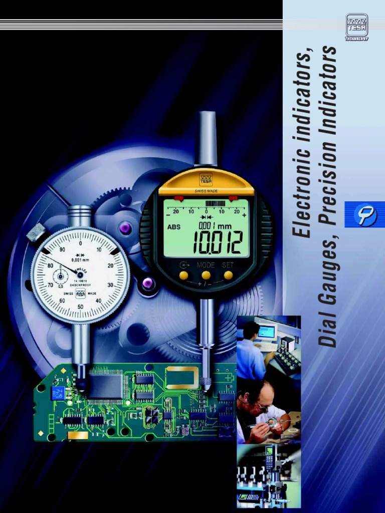 Electronic Indicators, Dial Gauges, Precision Measuring Tools | PDF | Engineering Tolerance ...