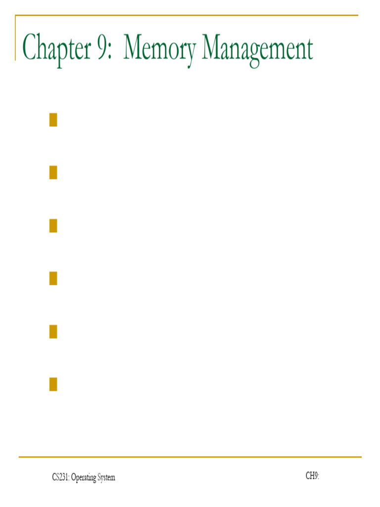 ch9 | PDF | Operating System | Library (Computing)
