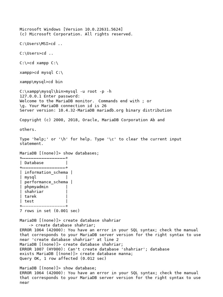 TAREK_03_lab report_CIS 301 | PDF | Databases | Data