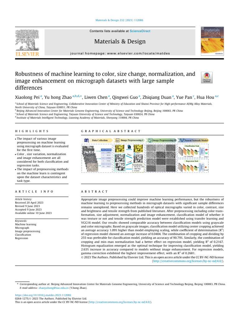 Robustness of Machine Learning to Color, Size Change, Normalization, And Image Enhancement on ...