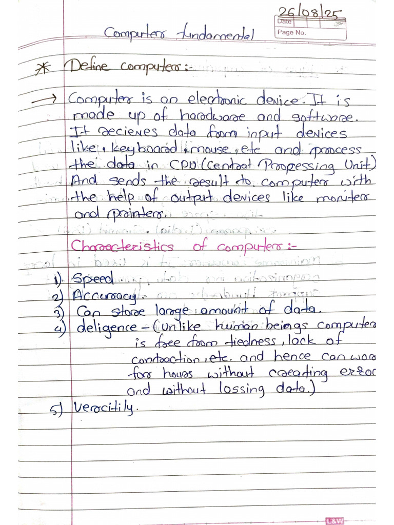 Basic Fundamentals -01 | PDF