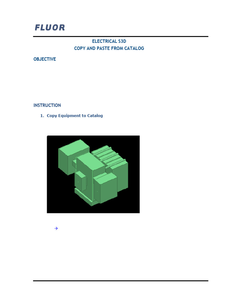 s3d - Copy To and Paste From Catalog | PDF