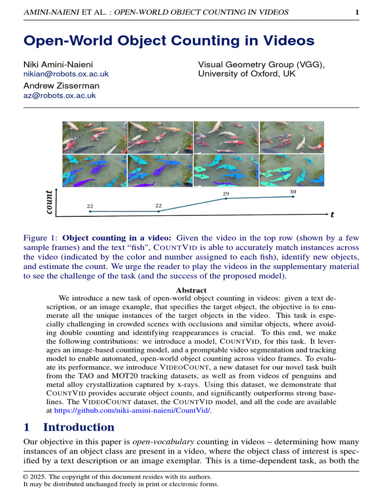 Open-World Object Counting in Videos | PDF | Image Segmentation ...