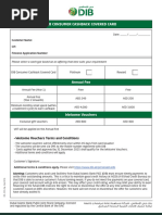DIB SHAMS Covered Card Benefits Overview | PDF | Credit Card | Payments