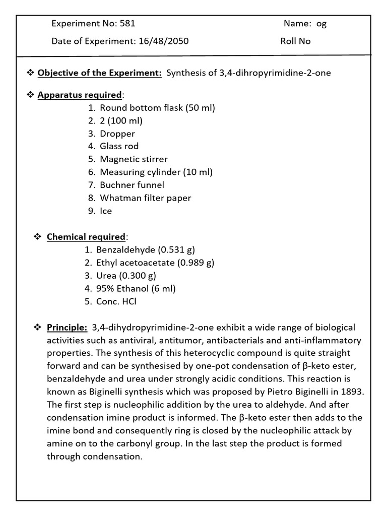 Experiment No 03 | PDF