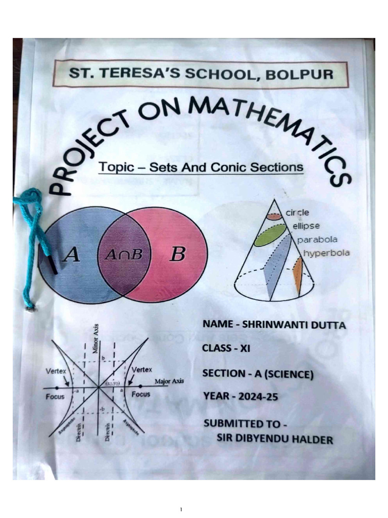 Class 11 Maths Project | PDF
