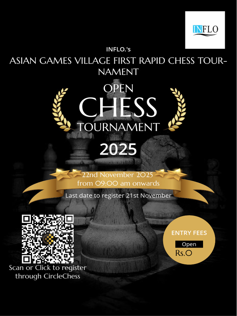Chess: Open Tournament | PDF