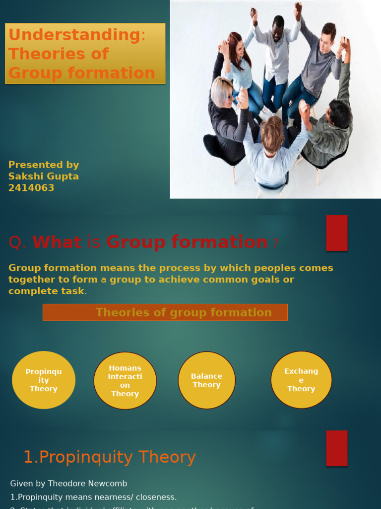 Theories of Group Formation Explained | PDF | Scientific Theories ...
