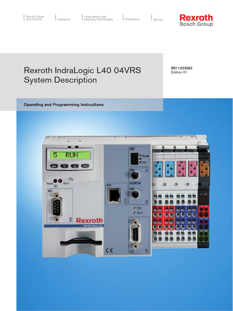IndraLogic L40 04VRS Programming Guide | PDF | Booting | Programmable ...