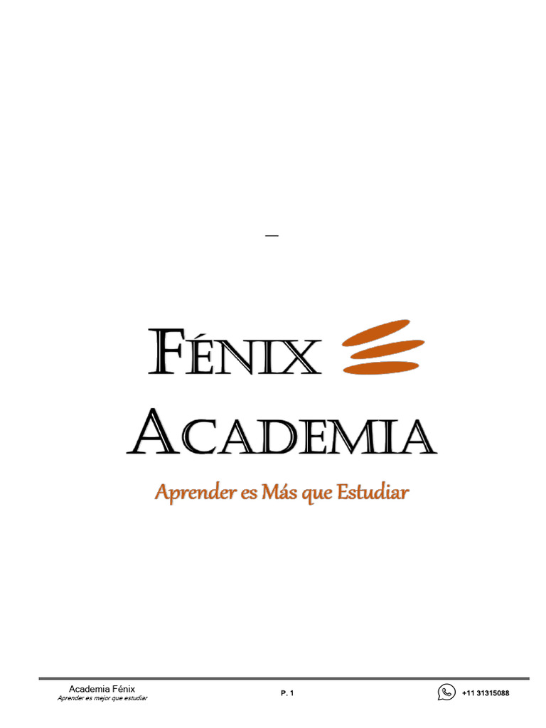 Academia Fenix - EFIP I_240912_222110 | PDF | Constitución | Federación