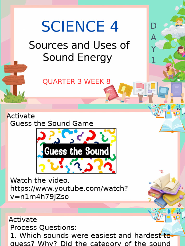 Sound Energy Sources and Applications | PDF | Light | Waves