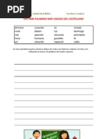 Sopa de Letras, Oraciones | PDF | Ocio