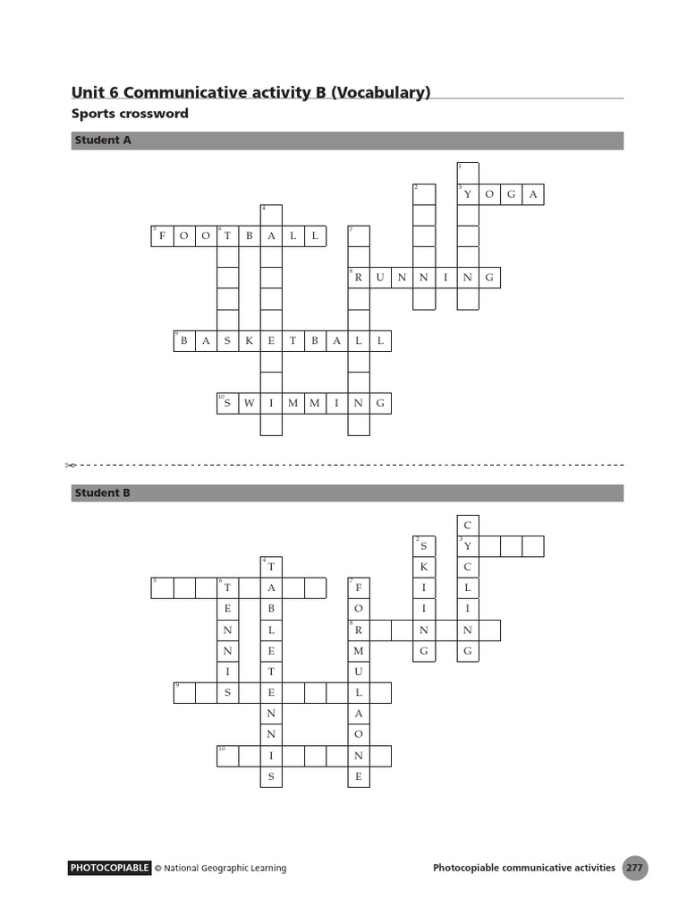 Beginner - Unit 6 - Communicative Activity B | PDF | Language Acquisition