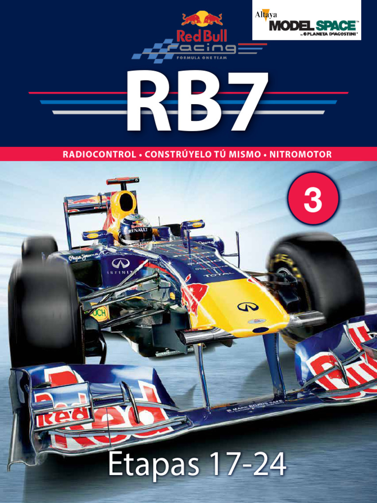 Montaje del Red Bull Racing RB7: Etapas 17-24 | PDF | Direccion | Eje