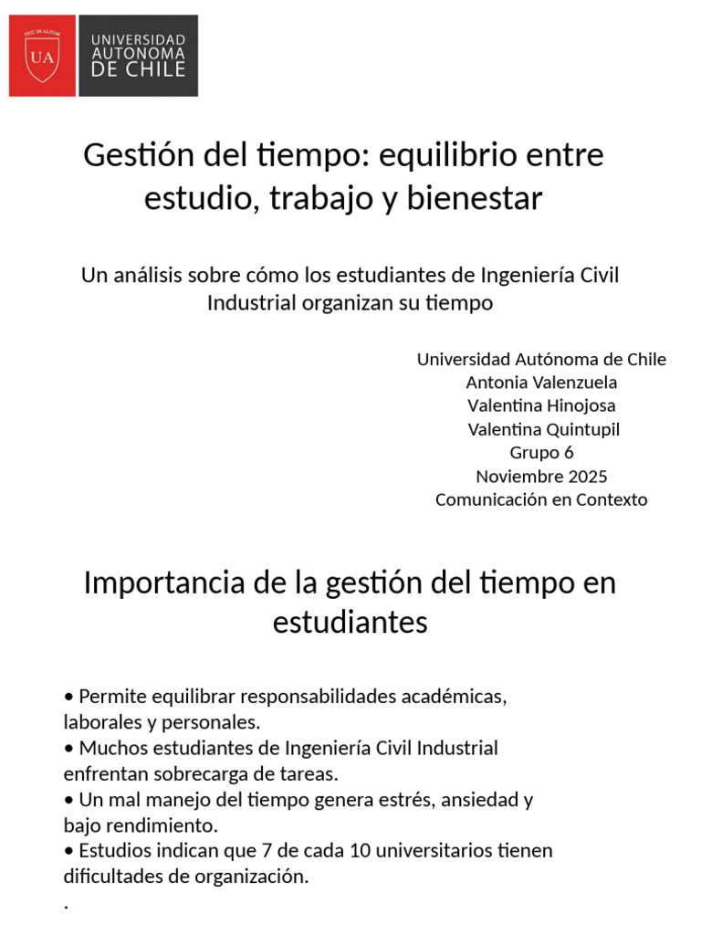 Gestion Del Tiempo Completa | PDF | Gestión del tiempo | Habilidades ...