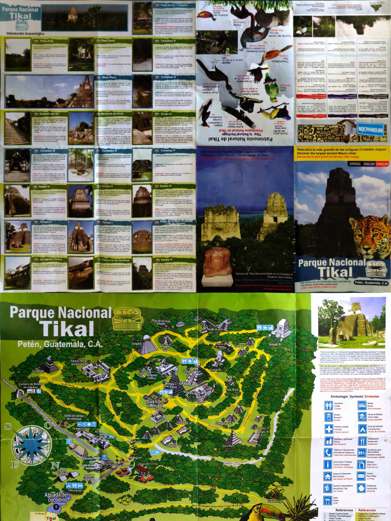 Mapa Tikal 2 | PDF