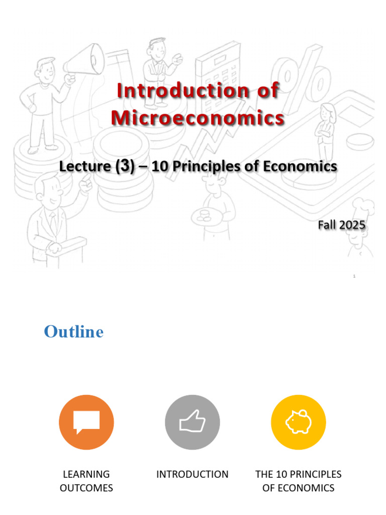 Lecture 3 10 Principles of Economics | PDF | Inflation | Market (Economics)